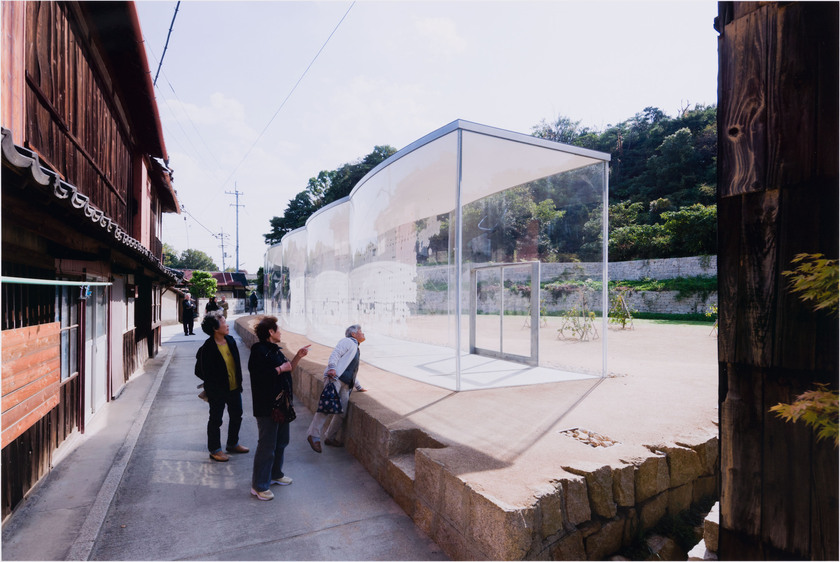 View Of S Art House s Acrylic Structure CMOA Collection