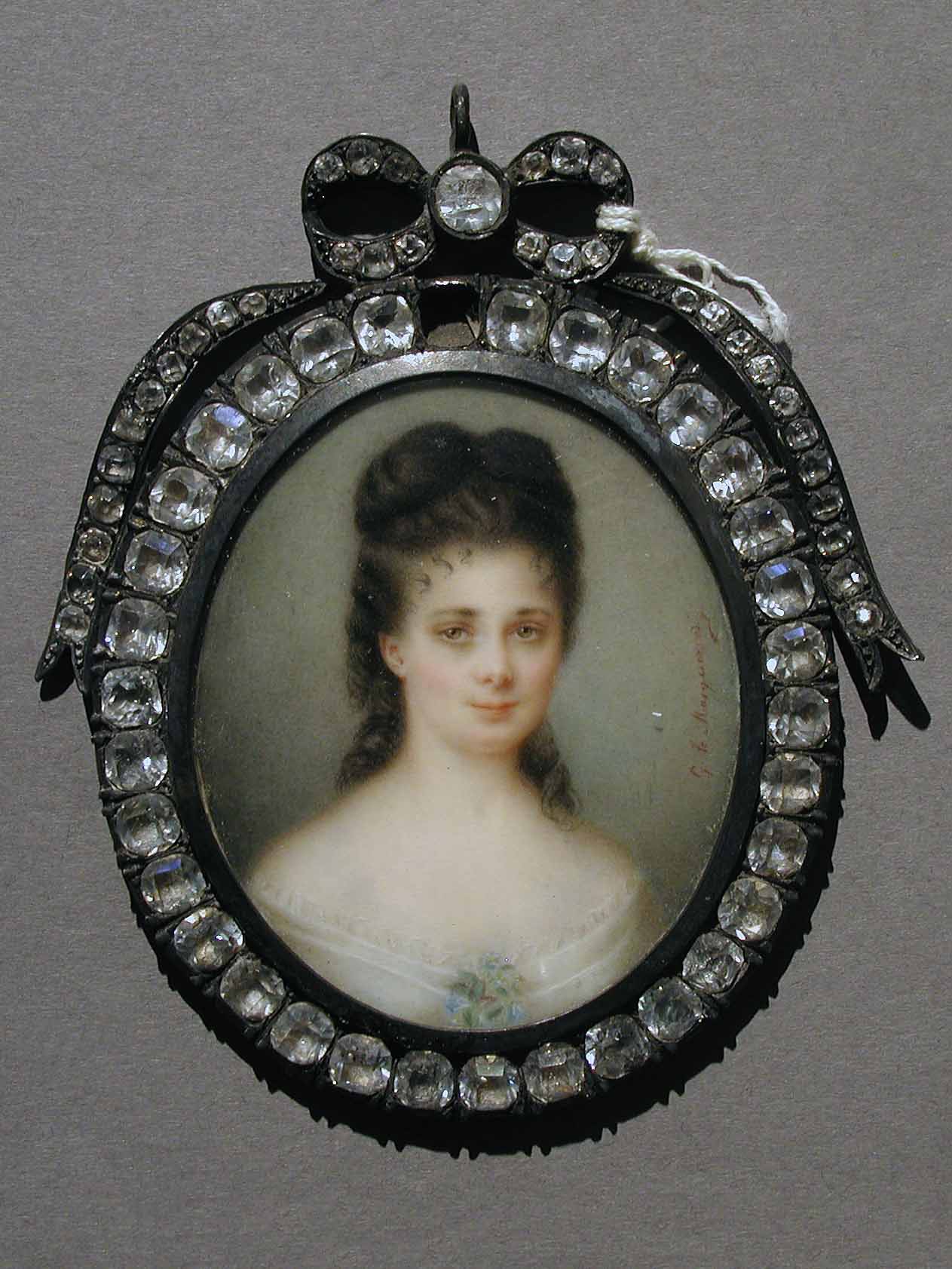 Miniature Portrait Of Comtesse D Harcourt CMOA Collection miniature-portrait-of-comtesse-d-harcourt-cmoa-collection